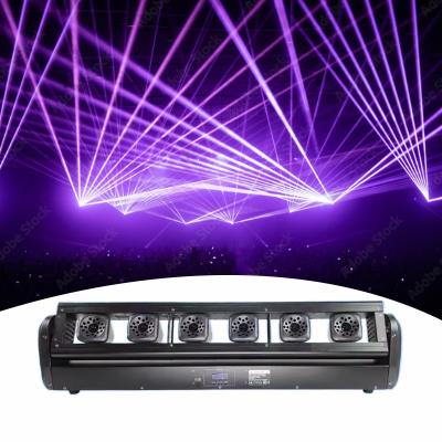 China 6 Eyes RGB Full Colors Led Light Bar Laser Led Light Bar for sale