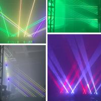 China 6 Eyes RGB Full Colors Led Light Bar Laser Led Light Bar for sale
