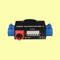 China DJ Power Distribution Box 308V 32A 6x16A CEE 3P Outputs Robust Steel Housing EMC/LVD Certified for Events & Performances for sale