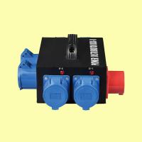 China Nebula Cee Power Distribution Box with 1x32A 5Pin Input 6x16A CEE 3P Output Robust Steel Housing for Stage Lighting Live Events for sale
