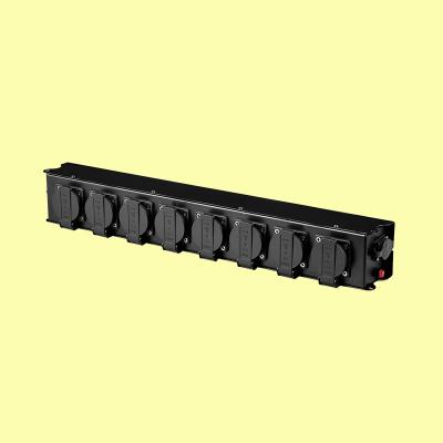 China Outdoor Powercon True1 Power Distribution Box-Low Voltage System 230V AC 4600W Max Power 20A Max Current Robust Steel Housing for sale