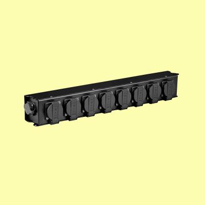 China 20 Amp 230 Volt Waterproof Robust Steel Profile Housing 4600W Power Distribution Box for Stage Equipment for sale