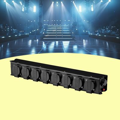 China Nebula PB006 Robust Steel Profile Housing Power Distribution Box for Low Voltage Lighting Systems 230V AC 50Hz 4600W Max Power for sale
