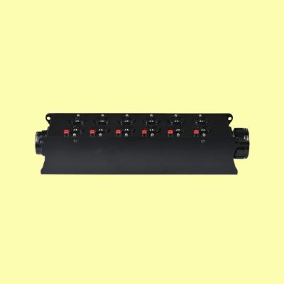 China SOCAPEX Steel Power Distro Box 19Pin to 3 Phase Breakout Edisons Low Voltage Power Distribution Equipment for sale