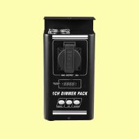 China 1Ch Digital DMX Dimmer Pack with 2200W Max Load AC 110-240V Compatibility LCD Display for Stage Lights for sale