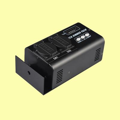 China 2 Channel Digital DMX Dimmer Pack for Stage Lights for Enhancing Live Performances for sale