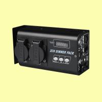 China 2 Channel Digital DMX Dimmer Pack for Stage Lights for Enhancing Live Performances for sale