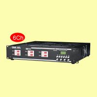 China Mini 6-Channel LED Dimmer Light Control System with DMX 3000KW Max Load & 12 Chase Programs for sale