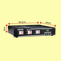 China Mini 6-Channel LED Dimmer Light Control System with DMX 3000KW Max Load & 12 Chase Programs for sale