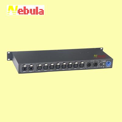 China NEBULA 8 Way DMX Splitter Route Output DMX512 Signal Artnet Network RDM Amplifier Splitter for Stage Light for sale