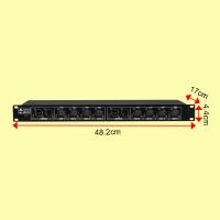 China NEBULA 8 Way DMX Splitter Route Output DMX512 Signal Artnet Network RDM Amplifier Splitter for Stage Light for sale