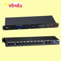China Nebula 8 Way Output DMX Splitter Controller 8-way Channel Isolated Artnet Signal Amplifier Spliter DMX Splitter for sale