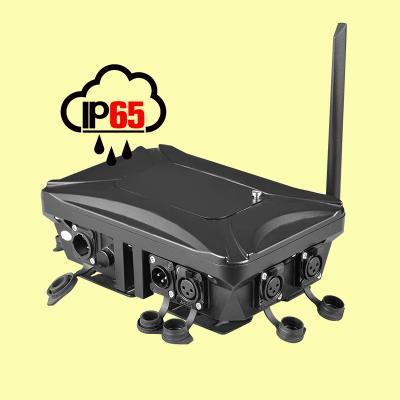 China NEBULA Waterproof DMX Spliter IP65 8 Port Isolated XLR 3 Pin Dmx Splitter for Stage Lighting for sale