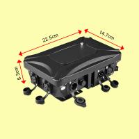 China NEBULA Waterproof DMX Spliter IP65 8 Port Isolated XLR 3 Pin Dmx Splitter for Stage Lighting for sale