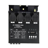 China NEBULA 4-Channel DMX Dimmer Pack Power Distribution for Bulb High Efficiency Lighting Control for sale