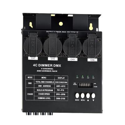 China NEBULA 4-Channel DMX Dimmer Pack Power Distribution for Bulb High Efficiency Lighting Control for sale