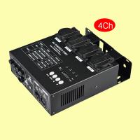 China NEBULA 4-Channel DMX Dimmer Pack Power Distribution for Bulb High Efficiency Lighting Control for sale