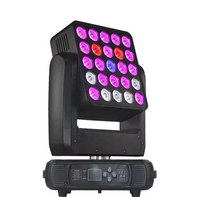 China Nebula 25x12w RGBW 4in1 LED Pixel Beam Wall Wash Solaris Magic Panel Stage Light Moving Head for sale