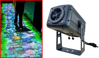 China Outdoor Lighting Interactive Projector Lamp Interactive Wall  Projection for sale