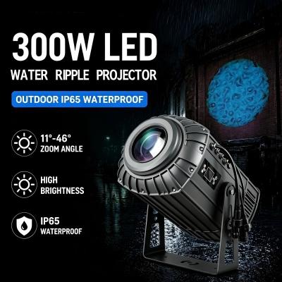 China 300W LED Water Ripple Effect Projector Outdoor IP65 Waterproof Landscape Lighting for sale