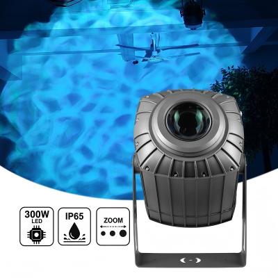 China 300W LED Water Wave Projector Outdoor Zoom Projection Light for Theme Parks and Events for sale