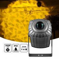 China 300W Outdoor LED Water Wave Projector Light Motorized Zoom IP65 Architectural Lighting for sale