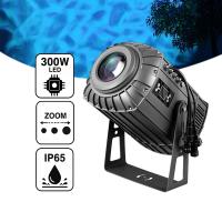 China 300W LED Water Effect Projector Light Outdoor Zoom Waterproof Decorative Projection Lamp for sale