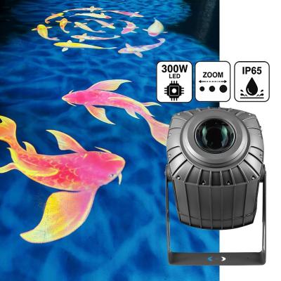 China IP65 Waterproof Water Ripple Gobo Projector 300W LED for sale