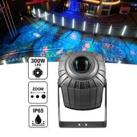 China 300W LED Water Effect Gobo Projector with Adjustable Zoom for sale