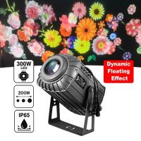 China High Power 300W LED Outdoor Zoom Gobo Projector Dynamic Floating Effect for sale