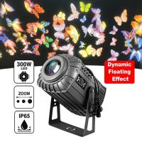 China 300W Outdoor LED Zoom Gobo Projector with Dynamic Floating Water Effect for sale
