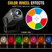 China Outdoor 300W LED Snow Falling Gobo Projector Zoom Waterproof Landscape Light for sale