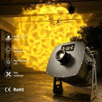 China 300W Outdoor LED Water Ripple Projector Non-Zoom IP65 Building Garden Projection Light for sale