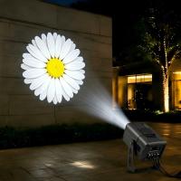 China 100W LED Zoom Outdoor Gobo Projector IP65 Waterproof Exterior Logo Light for sale