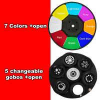 China 200W Outdoor LED Projector Ripple Floating Zoom Gobo Dynamic Waterproof IP65 for sale