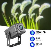 China 200W LED Gobo Projector Outdoor Zoom Ripple Floating Projection Light IP65 for sale