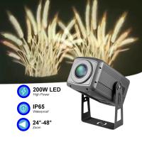 China 200W LED Outdoor Zoom Gobo Projector Ripple Floating IP65 Waterproof Light for sale