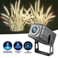 China 100W LED Outdoor Ripple Floating Gobo Projector Zoom Landscape Light IP65 for sale