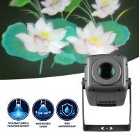 China 100W LED Outdoor Gobo Projector Ripple Floating Effect Garden Light Zoom for sale
