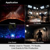 China 300W LED Fresnel Light Stage Lighting Spot LED Studio Theater Light DMX for sale