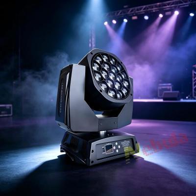 China 19X15W RGBW LED Zoom Bee Eye Moving Head Wash Light for DJ Stage for sale