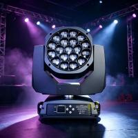 China 19X15W RGBW LED Bee Eye Zoom Wash Moving Head Light Stage Lighting for sale