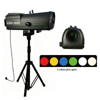 China 1000W LED Follow Spot Light Long Range Professional Stage Lighting for sale