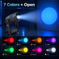 China 1400W High Power LED Outdoor Gobo Projector Custom Logo Projector Light for sale