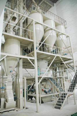 China 2 To 20tph Fully Automatic Cattle Feed Plant Machine For Poultry Chicken Fish for sale