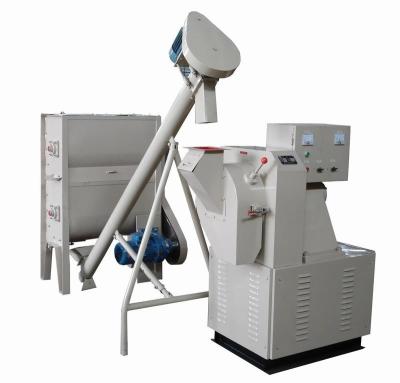 China Animal Feed Grinder And Mixer Granulator Pellet Food Maker for sale