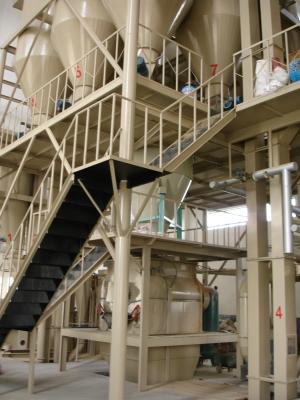 China 12th Poultry Feed Production Line Chicken Feed Milling Machine for sale