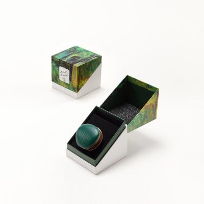 China Recyclable Gift Perfume Packaging Box Custom Printed Paper Box For Car Perfume for sale