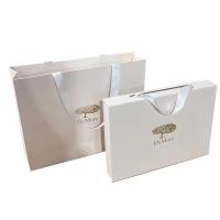 China Promotional Craft Paper Shopping Bag Easy To Carrier Customize With Printed Logo for sale