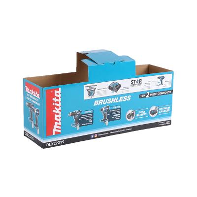 China Double Sided Printing Paper Gift Box Anti Scratch Corrugated Paper Packaging Box for sale